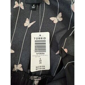 torrid | Tops | Torrid Georgette Ruffle Front Faux Wrap Vneck Cami Top ...